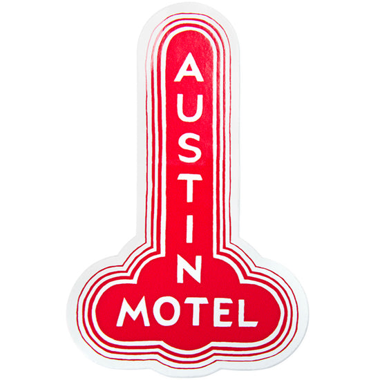 Austin Motel Sticker – Austin Motel Store